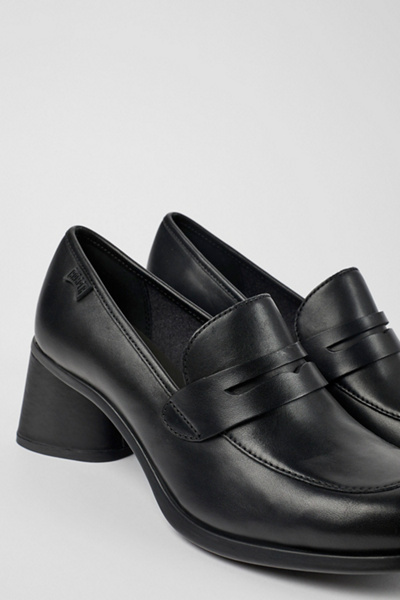 Camper Kiara Leather Loafer Heels | Urban Outfitters