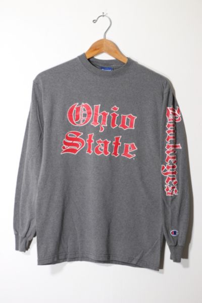 Vintage Champion Ohio State University Long Sleeve T-shirt | Urban ...