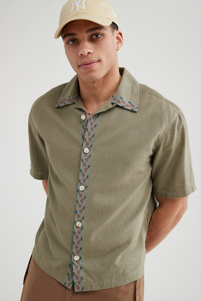 BDG Charlie Embroidered Shirt | Urban Outfitters