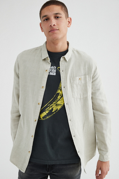 Rolla’s Men At Work Hemp Long Sleeve Shirt | Urban Outfitters Canada