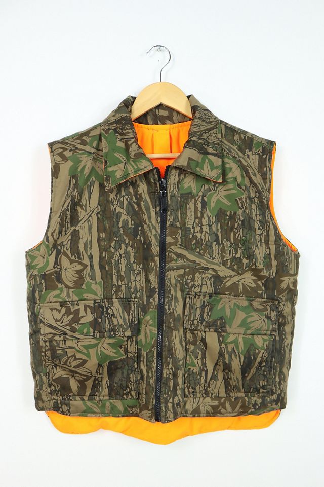 Vintage Reversible Camo Vest | Urban Outfitters
