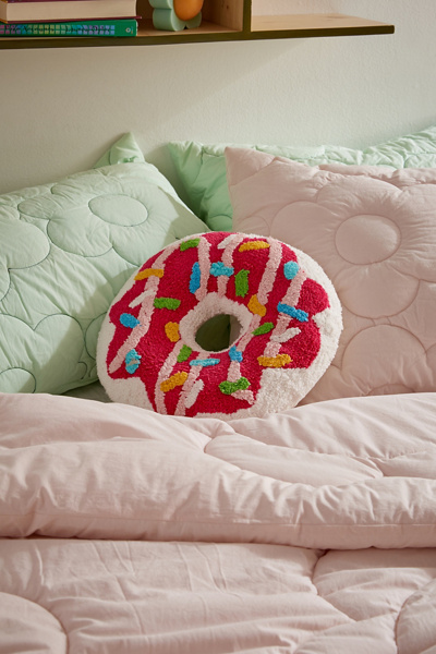 Donut Shaped Throw Pillow | Urban Outfitters