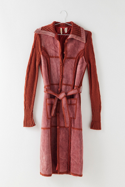 Vintage Suede & Knit Jacket | Urban Outfitters Canada