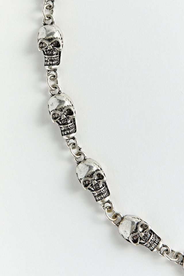 Skull Chain Necklace | Urban Outfitters Canada