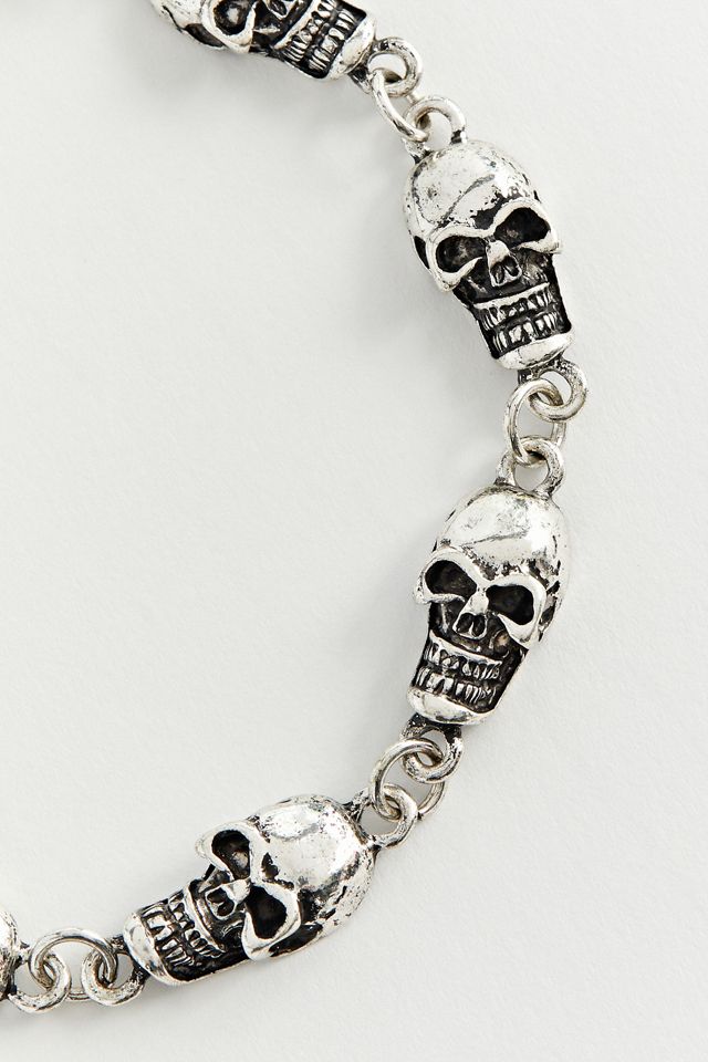 Skull Chain Bracelet | Urban Outfitters Canada