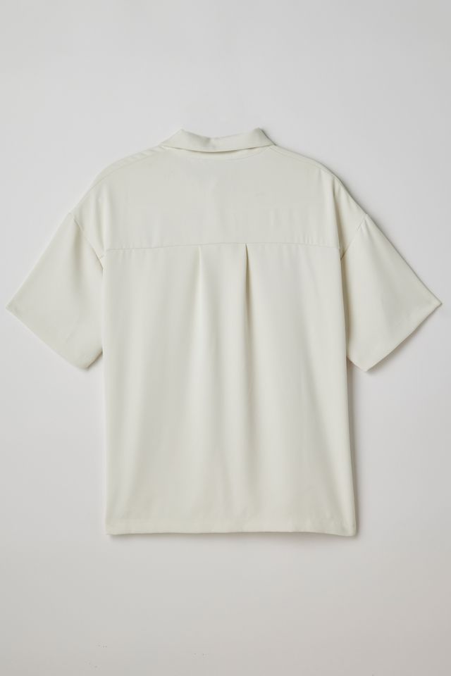 Tee Library Peace Boxy Polo Shirt | Urban Outfitters