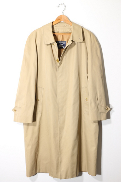 Vintage Burberry Mac Trench Coat with Removable Wool Liner | Urban ...