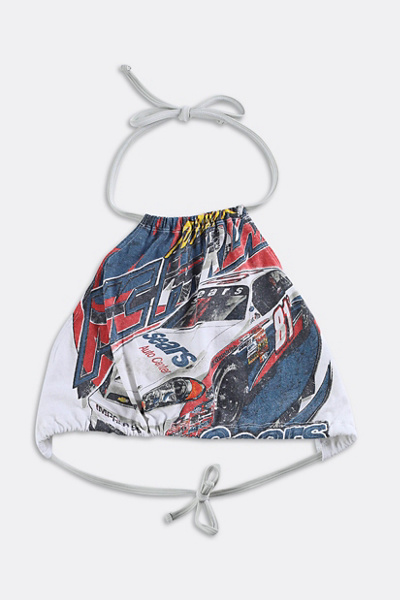 Frankie Collective Rework Racing Halter Top 003 | Urban Outfitters