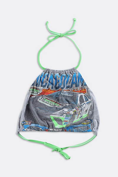 Frankie Collective Rework Racing Halter Top 004 | Urban Outfitters