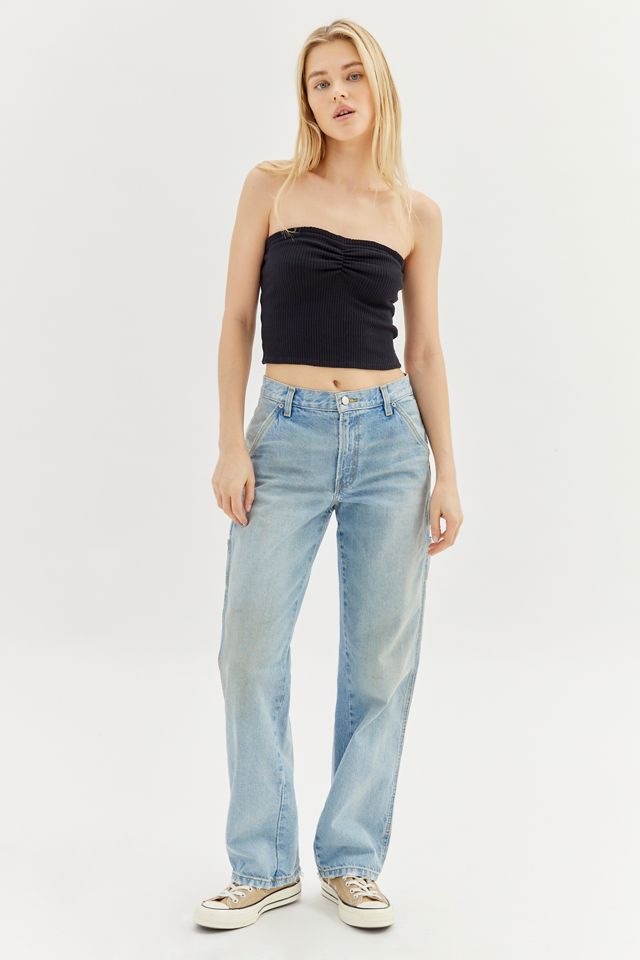 UO Ruched Tube Top | Urban Outfitters