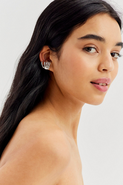 Skeleton Hand Ear Cuff | Urban Outfitters
