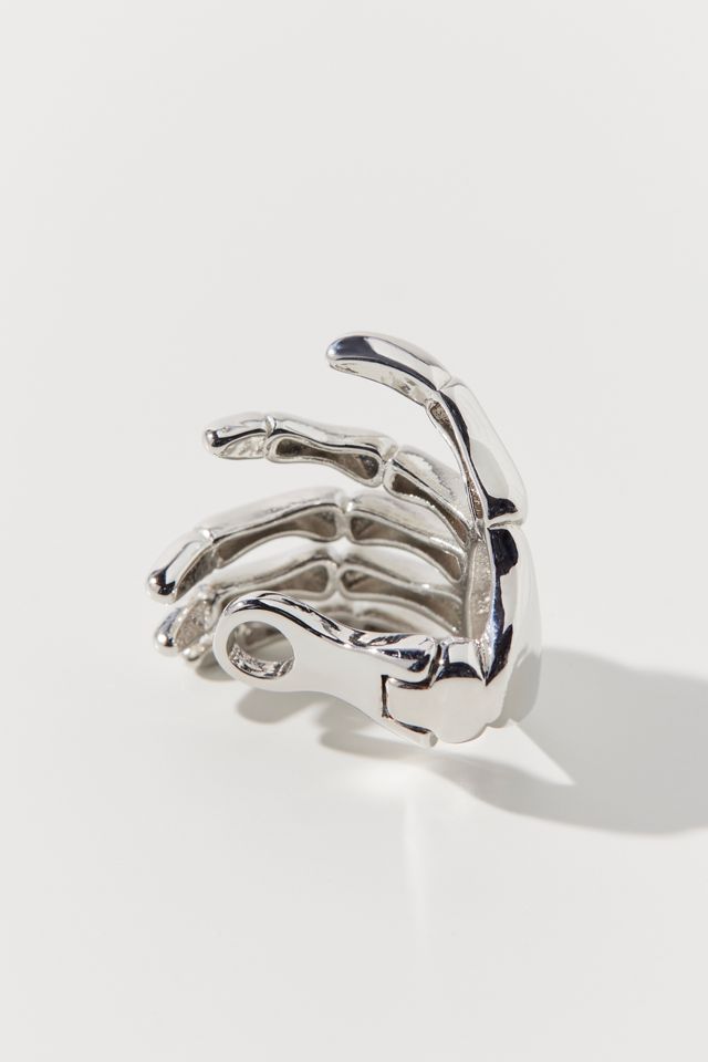 Skeleton Hand Ear Cuff | Urban Outfitters