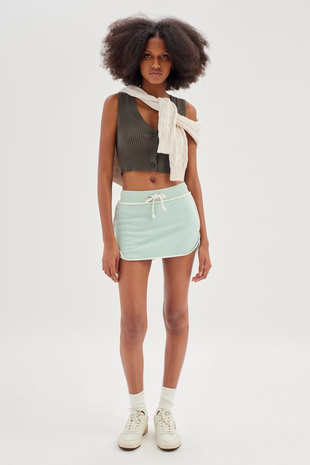 Mini jupe-short Fast Track Out From Under | Urban Outfitters Canada
