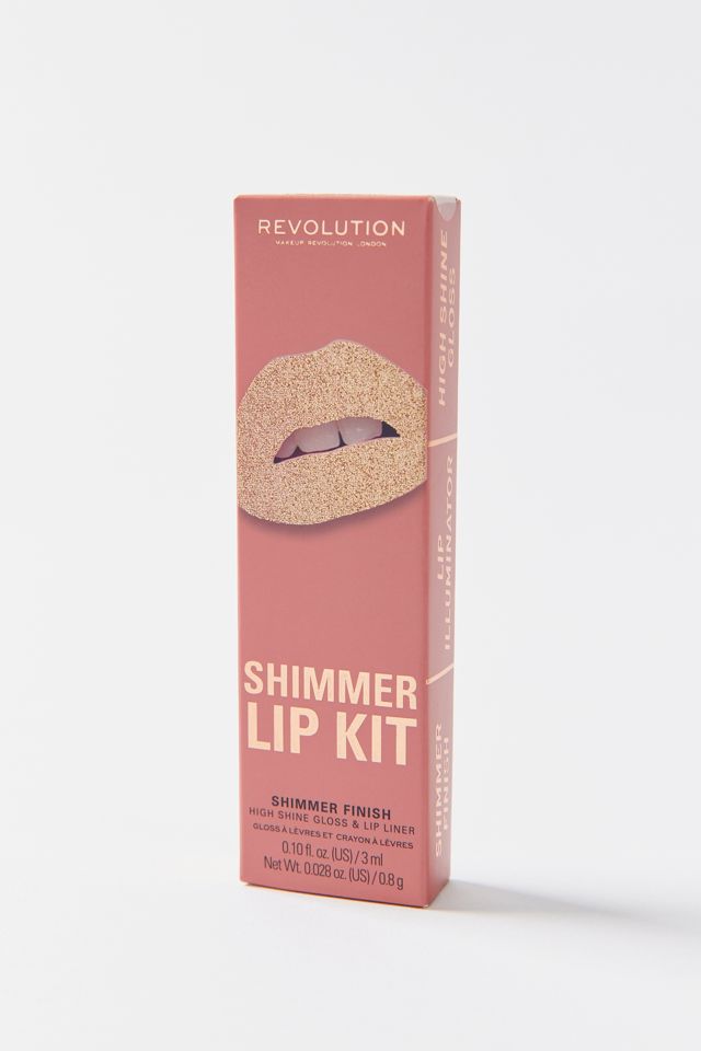 Revolution Beauty Shimmer Lip Kit | Urban Outfitters Canada