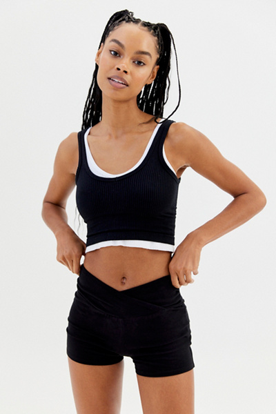 Out From Under V-Front Micro Bike Short | Urban Outfitters