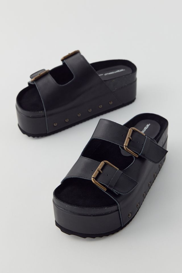Intentionally Blank Cooper-2 Platform Suede Sandal | Urban Outfitters