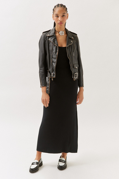 UO Erin Side Slit Midi Dress | Urban Outfitters