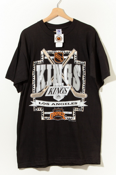 Vintage 1990s Deadstock NHL Official Los Angeles Kings Graphic T-Shirt ...