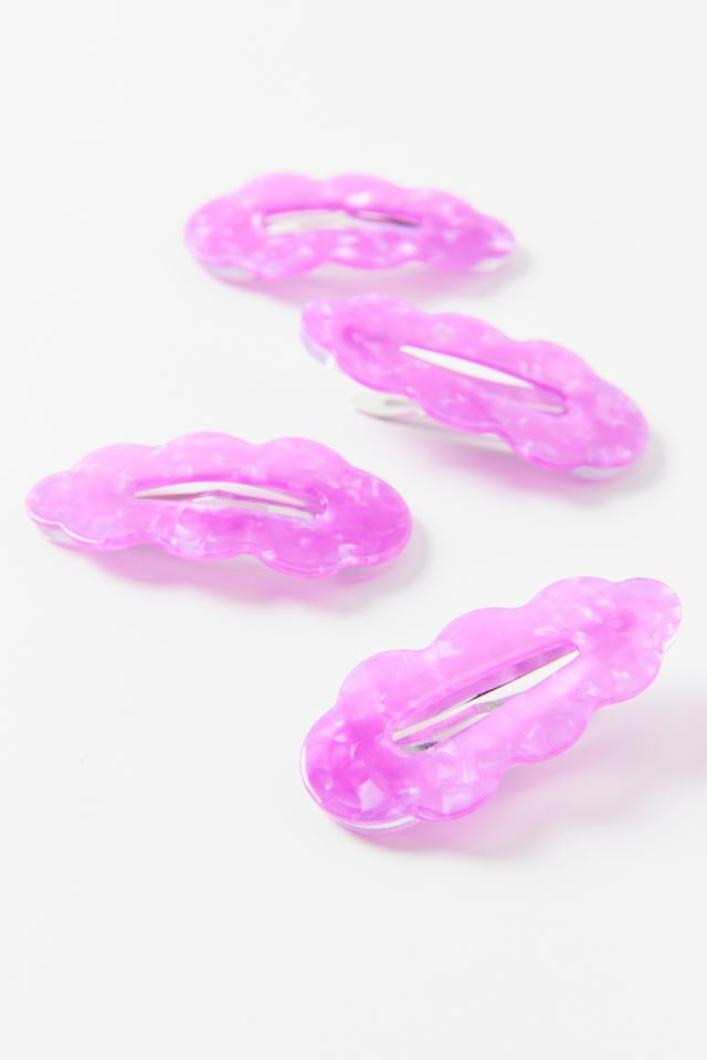 Lucy Cloud Snap Clip Set | Urban Outfitters