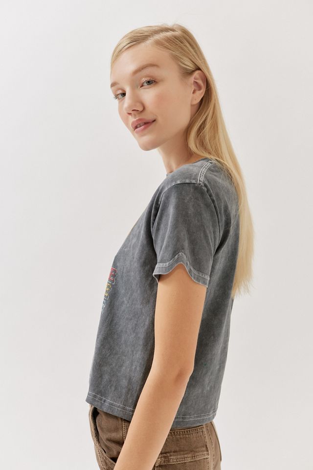 David Bowie 1973 Alexa Baby Tee | Urban Outfitters