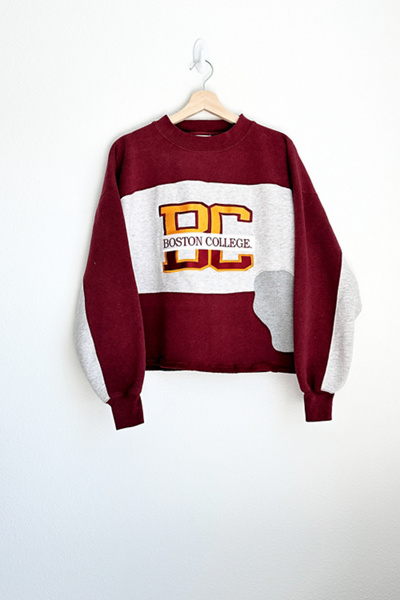 Vintage Reworked Boston College Crewneck | Urban Outfitters