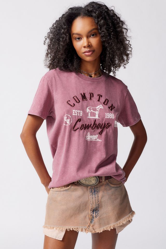 Compton Cowboys Embroidered Graphic Tee | Urban Outfitters Canada