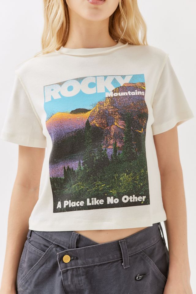 Rocky Mountain Boxy Tee | Urban Outfitters
