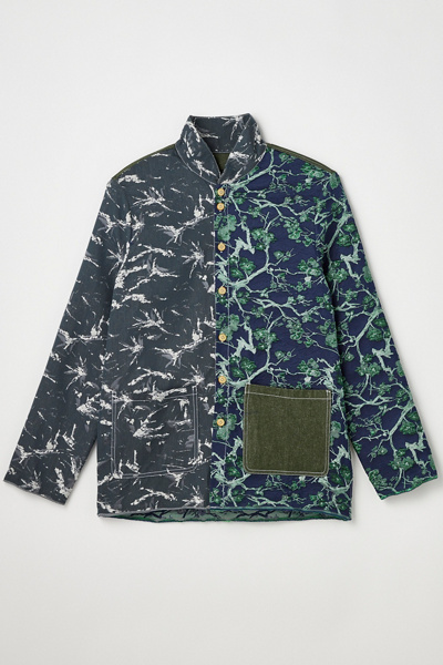 FRIED RICE Camo Colorblock Shirt Jacket | Urban Outfitters