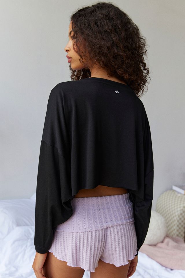 Out From Under Addison Cozy Cropped Tee | Urban Outfitters