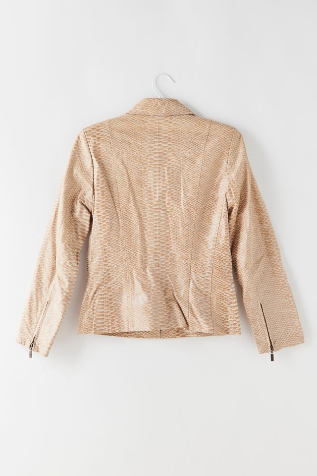 Vintage Faux Snakeskin Jacket | Urban Outfitters