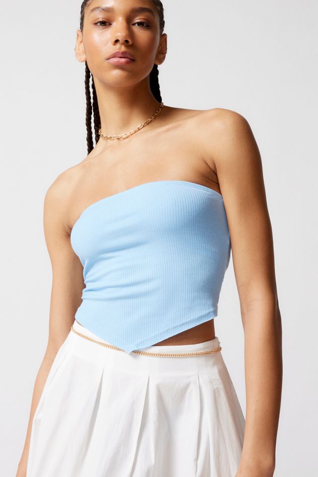 UO Alanis Ribbed Tube Top | Urban Outfitters