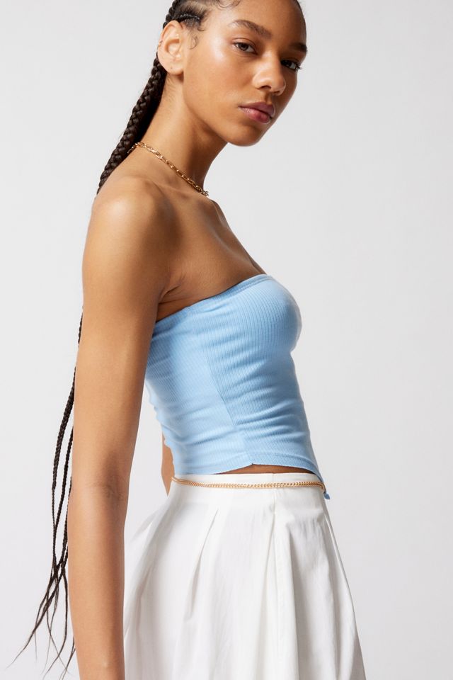 UO Alanis Ribbed Tube Top | Urban Outfitters