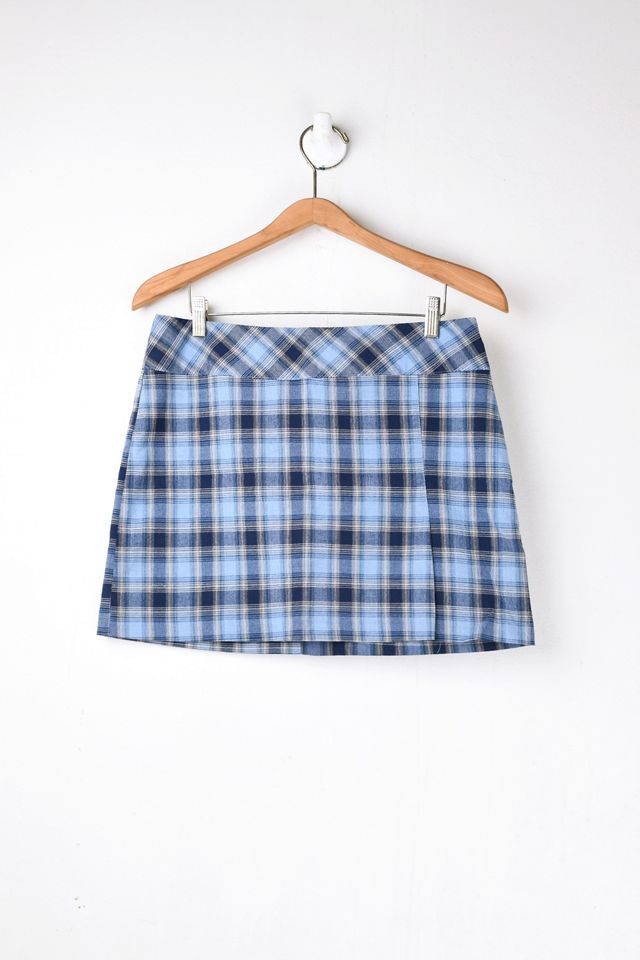 Vintage Y2k Plaid Mini Skirt | Urban Outfitters