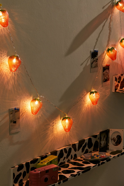 Strawberry String Lights | Urban Outfitters Canada