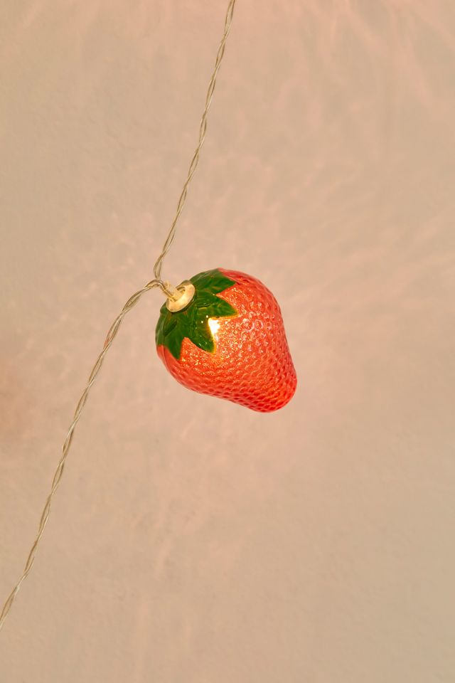 Strawberry String Lights | Urban Outfitters