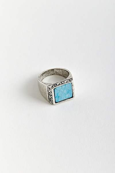 River Square Stone Ring | Urban Outfitters