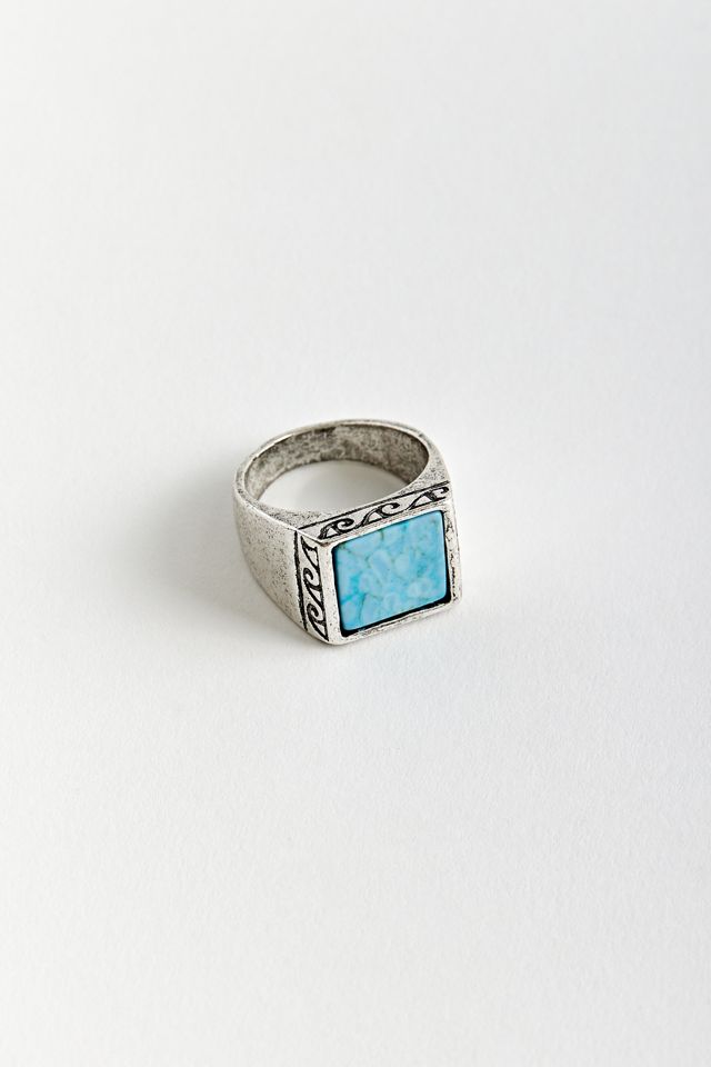 River Square Stone Ring | Urban Outfitters