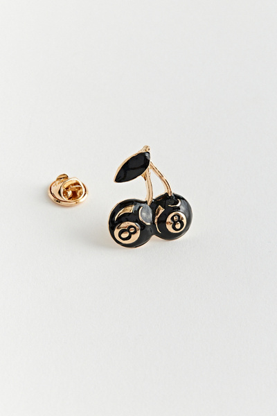 Cherry 8 Ball Enamel Pin | Urban Outfitters