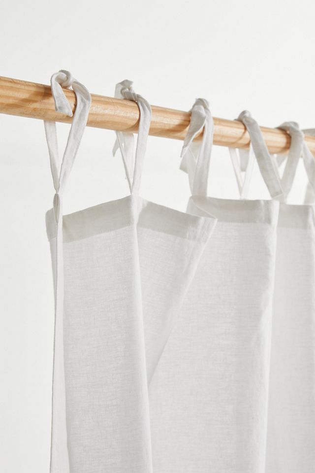 Relaxed Linen Tie Top Window Panel | Urban Outfitters