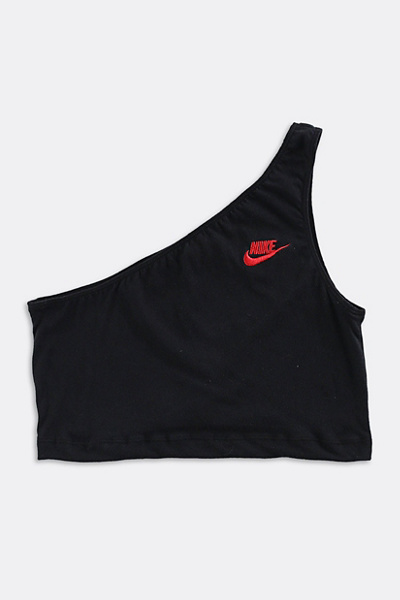 Frankie Collective Rework Nike One Shoulder Tank 081 | Urban Outfitters