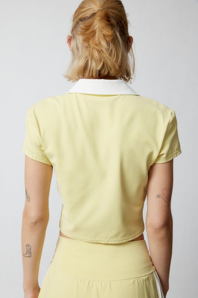 Splits59 Airweight Polo Cropped Top | Urban Outfitters