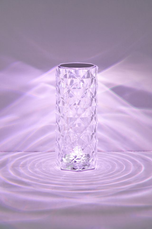 UO Crystal LED Touch Lamp | Urban Outfitters