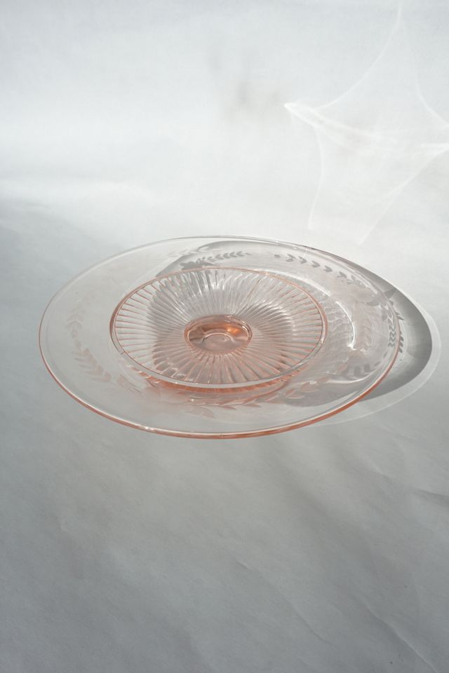 Vintage Pink Glass Catch-all Stand | Urban Outfitters