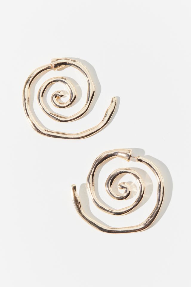 Bowie Swirl Front/Back Earring | Urban Outfitters