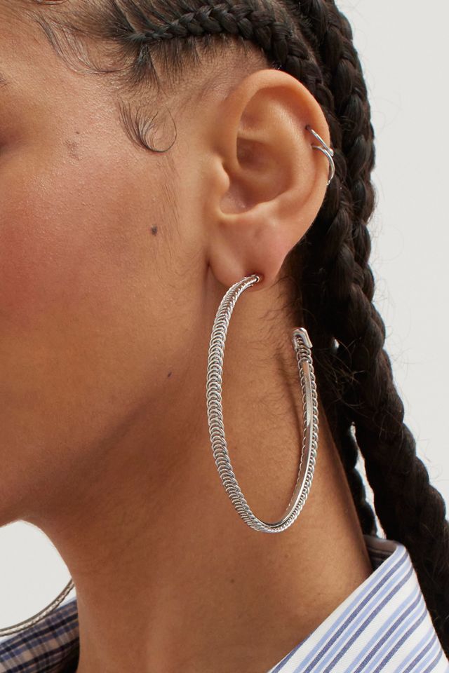 Cyndi Chain Hoop Earring | Urban Outfitters Canada