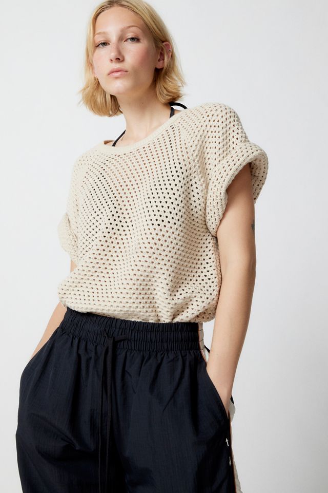 The Upside Open-Knit Jacquelyn Sweater | Urban Outfitters Canada