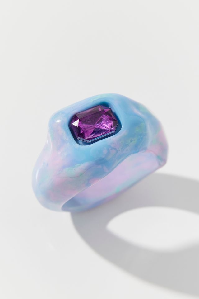 Rhinestone Acrylic Ring | Urban Outfitters