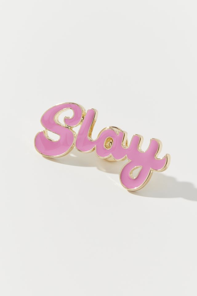 Slay Enamel Pin Urban Outfitters Canada