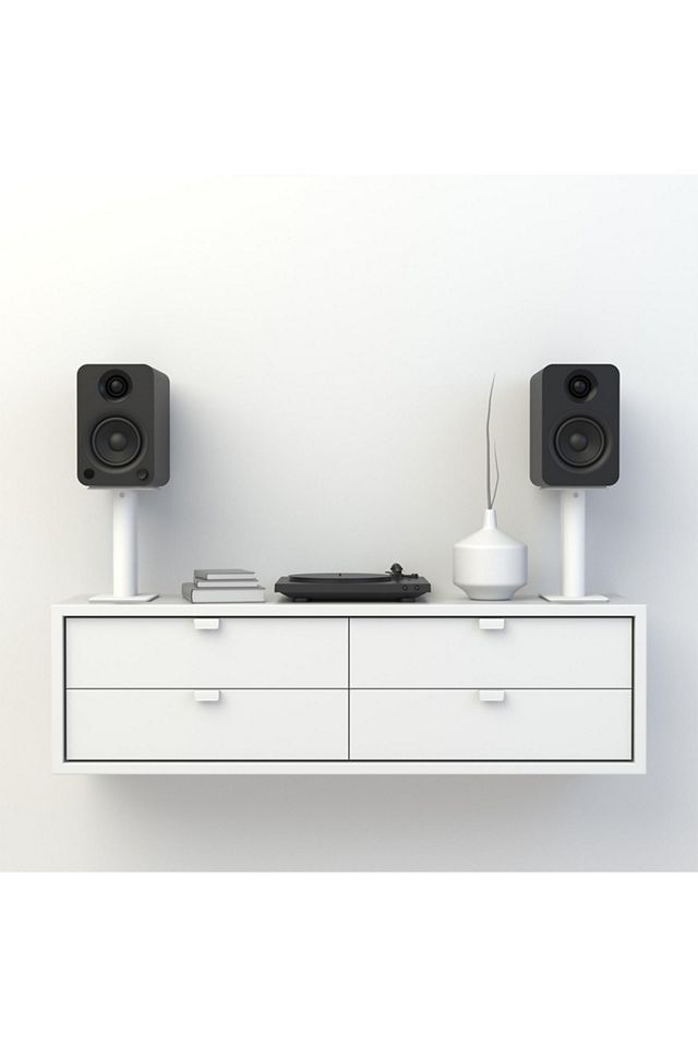 Kanto YU Powered Bluetooth Bookshelf Speaker Set | Urban Outfitters