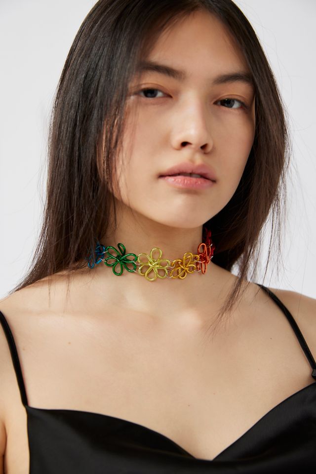 Flower Choker Necklace | Urban Outfitters